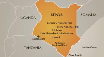 Map Mara Masai National